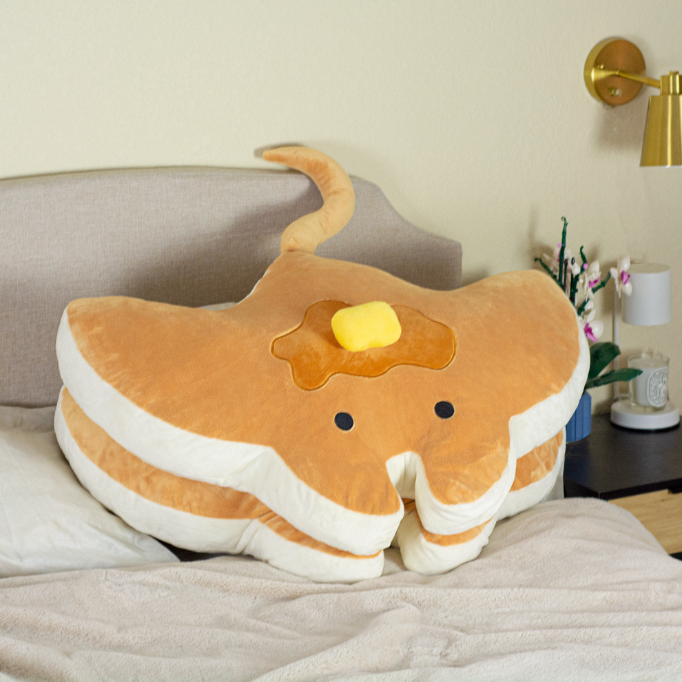 Giant Stacks the Pancake Manta Ray Plush – 180tide