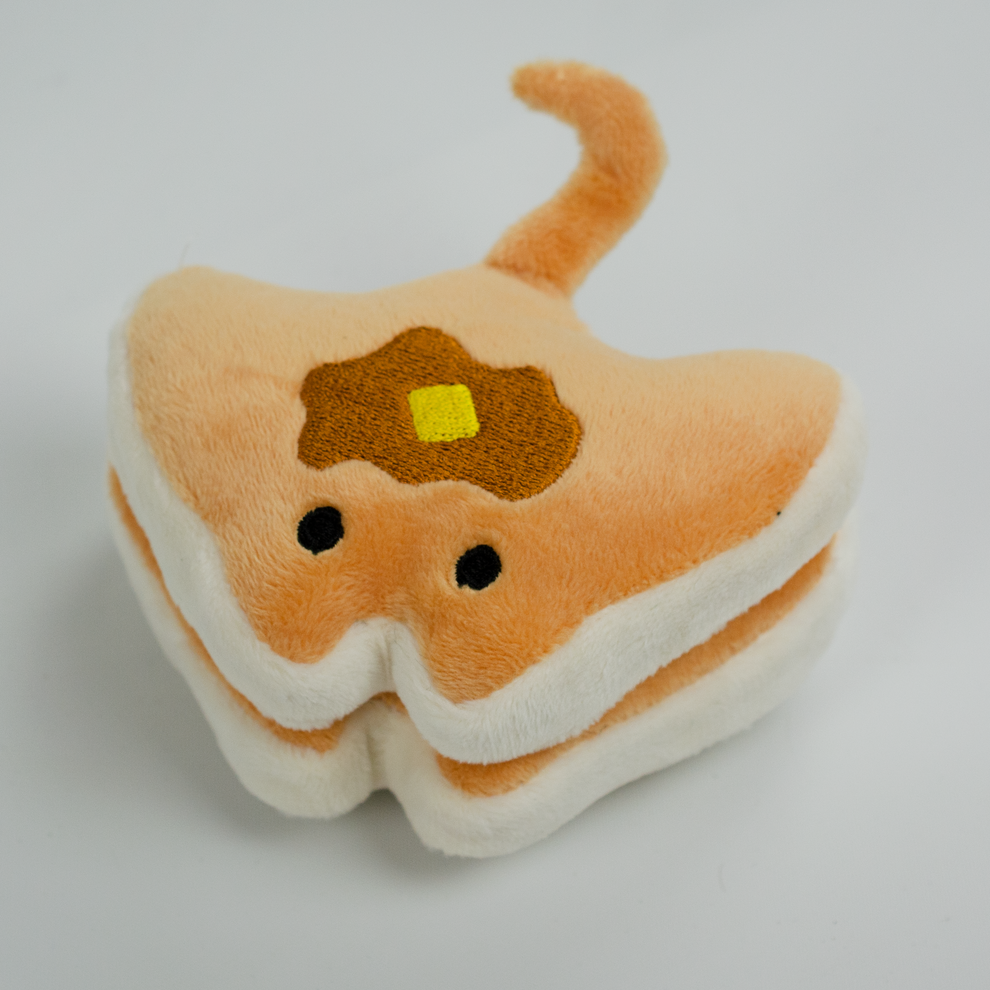 Stacks the Manta Ray Pancakes Miniature Plush – 180tide