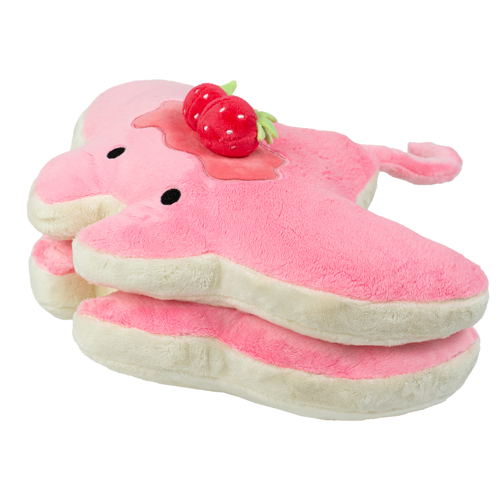 Stacks the Strawberry Manta Ray Pancakes Plush – 180tide